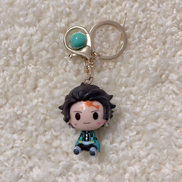 Accessories | Demon Slayer Chibi Keychain Tanjiro Kamado | Poshmark